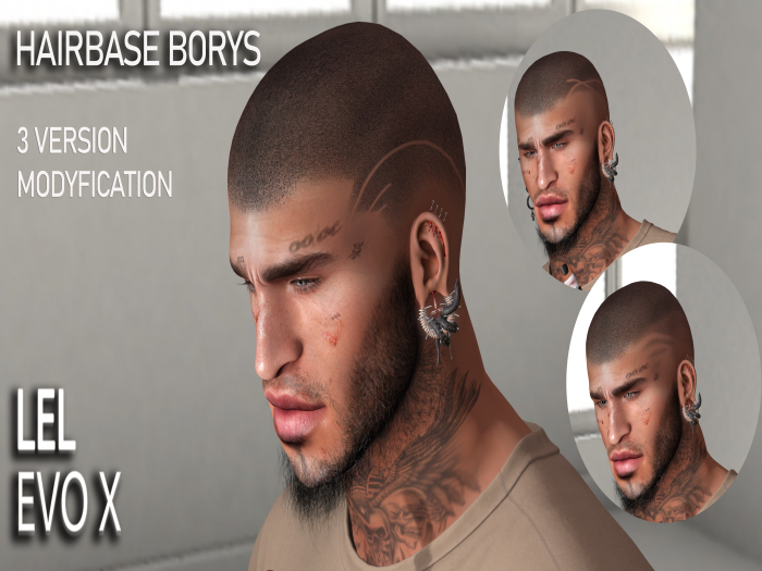 Second Life Marketplace - KOKOS -HAIRBASE BORYS Second Life Marketplace - KOKOS -HAIRBASE BORYS